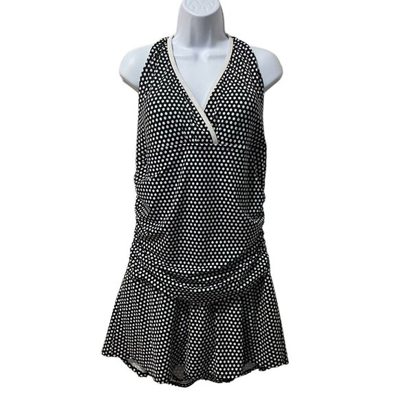 Jaclyn Smith | Swim | Jaclyn Smith Plus 2w One Piece Swim Dress Black ...